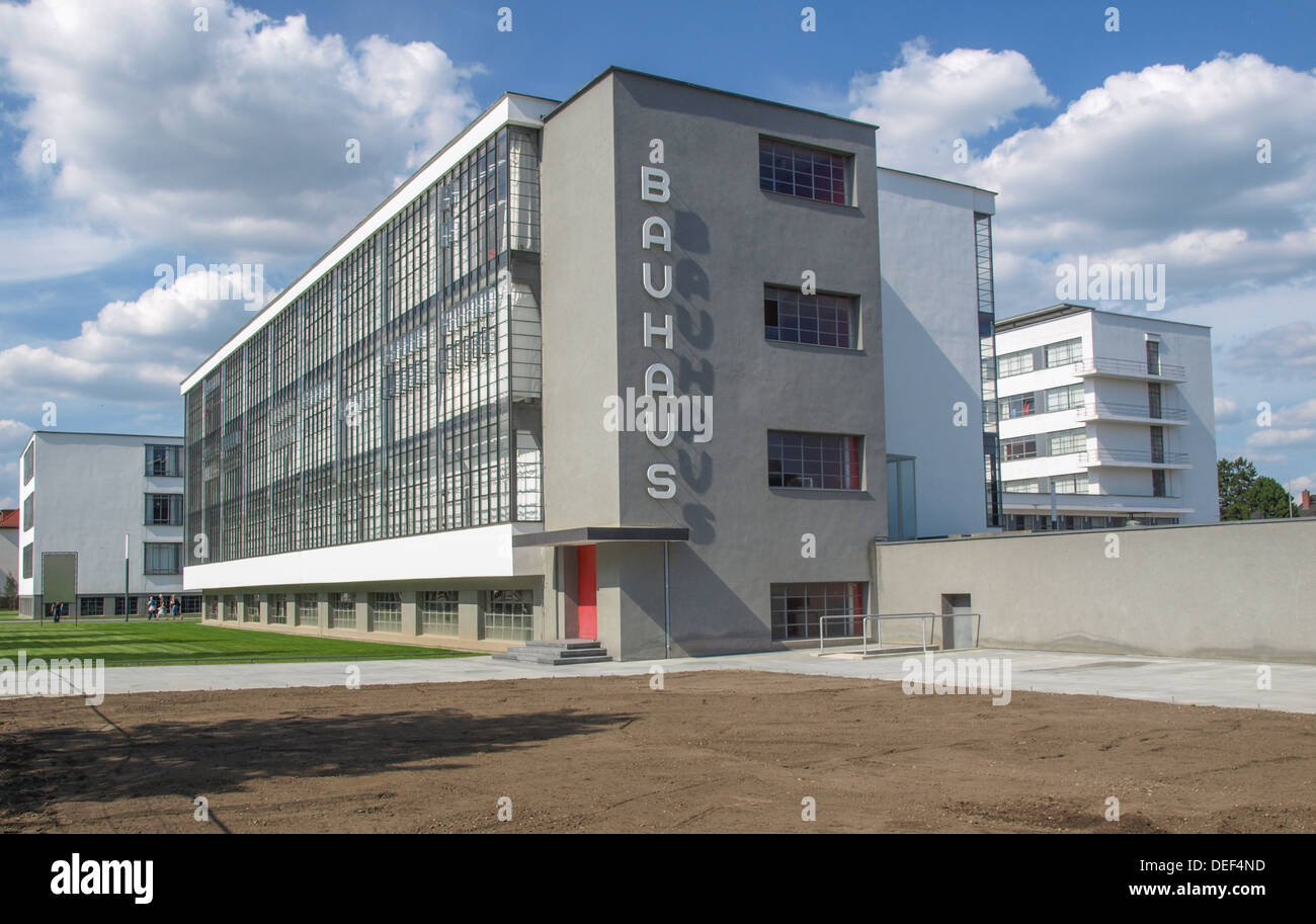 The Bauhaus building in Dessau Germany Stock Photo - Alamy