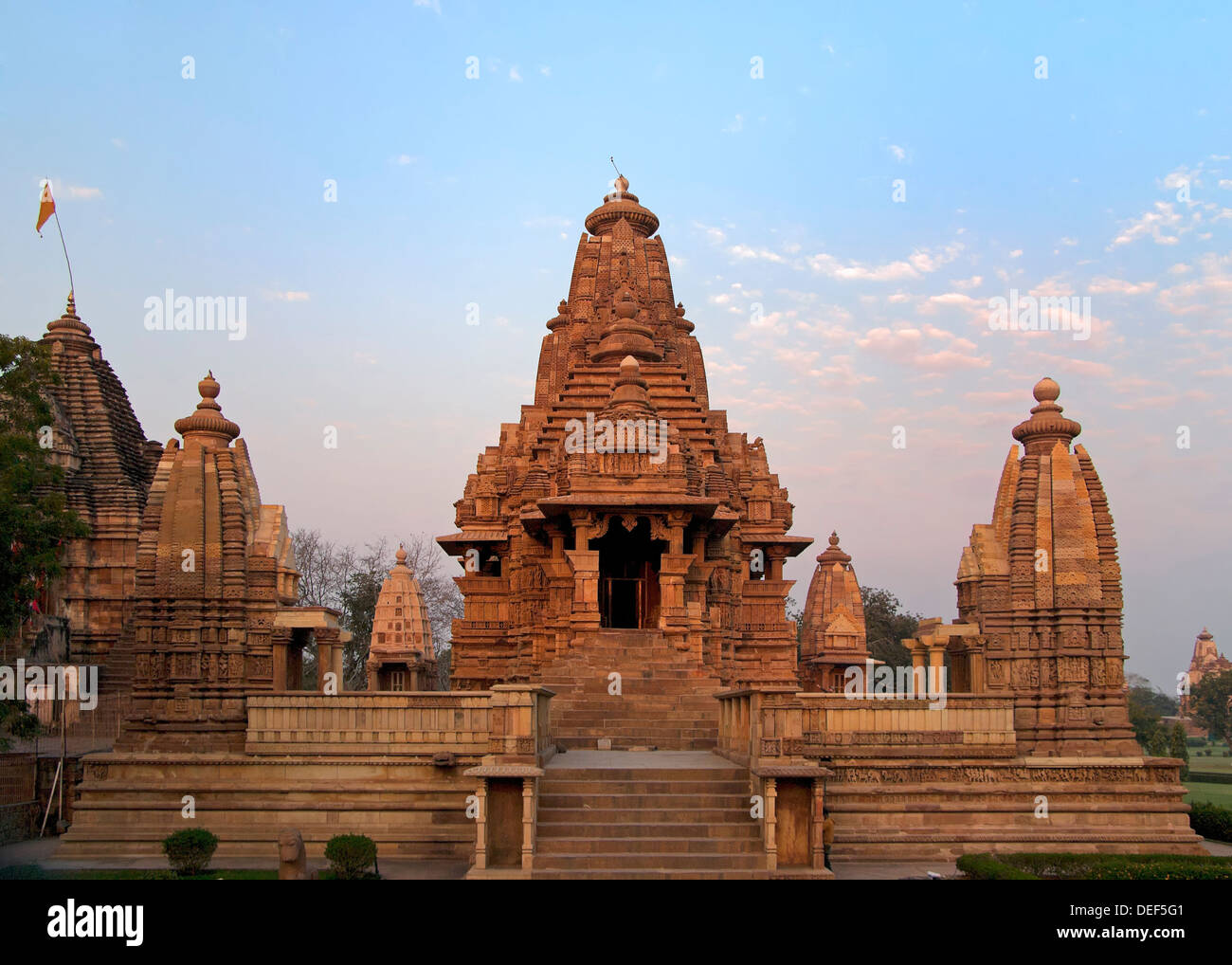 Hindu temple, built by Chandela Rajputs, at Western site in India's ...