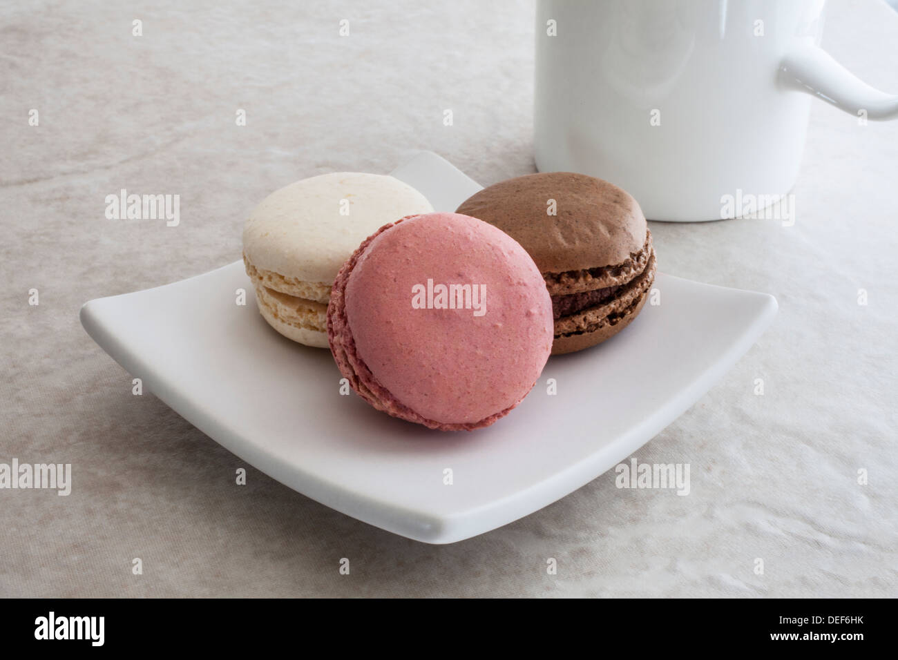 Strawberry/Raspberry, vanilla and chocolate flavoured French-style ...