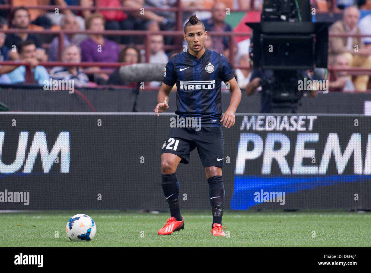 Saphir Taider (Inter), SEPTEMBER 14, 2013 - Football / Soccer : Italian ...