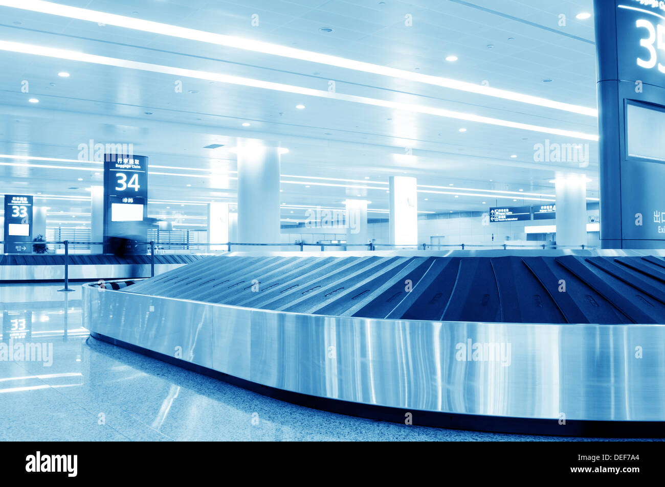 Baggage claim area Stock Photo - Alamy