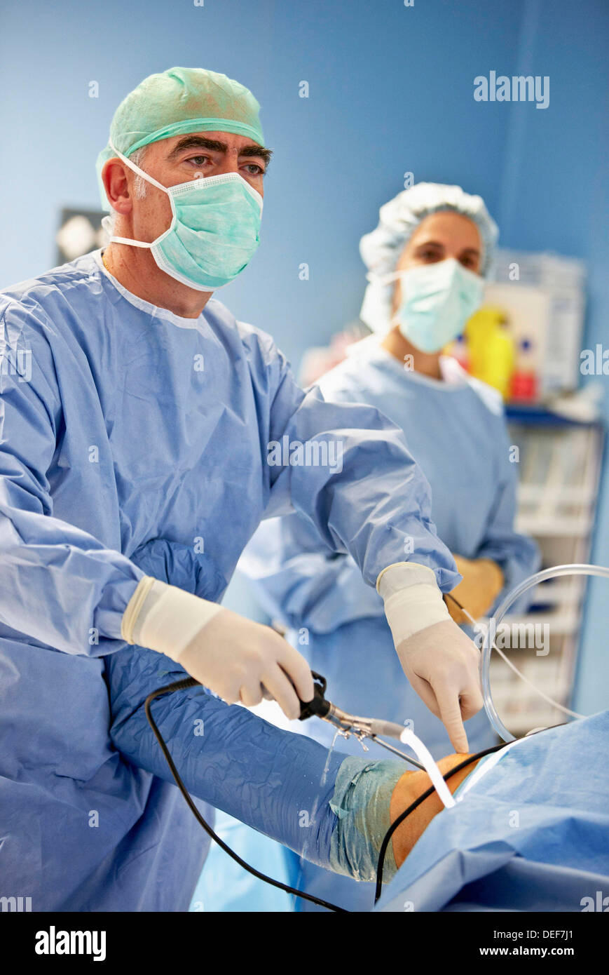 Arthroscopy hi-res stock photography and images - Alamy