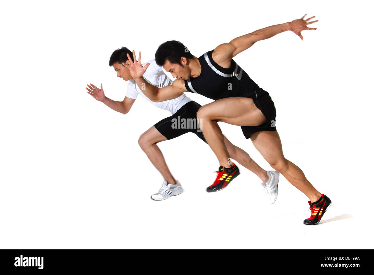 Professional runners Cut Out Stock Images & Pictures - Alamy