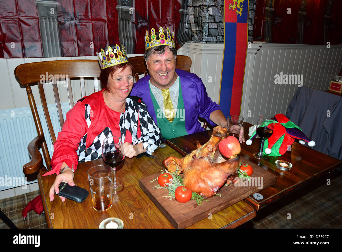 Medieval feast hi-res stock photography and images - Alamy
