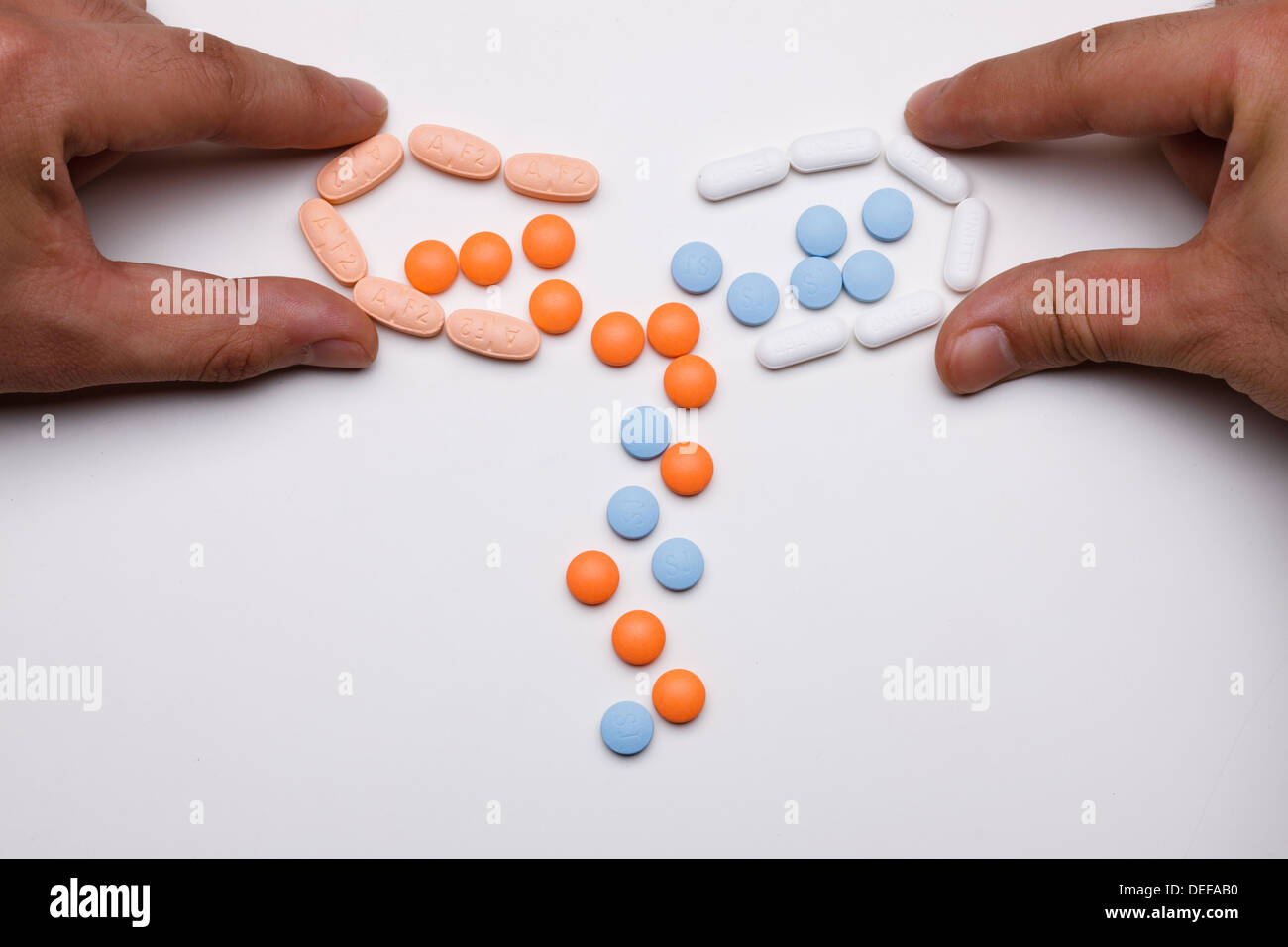 Collection various medical tablets hi-res stock photography and images ...