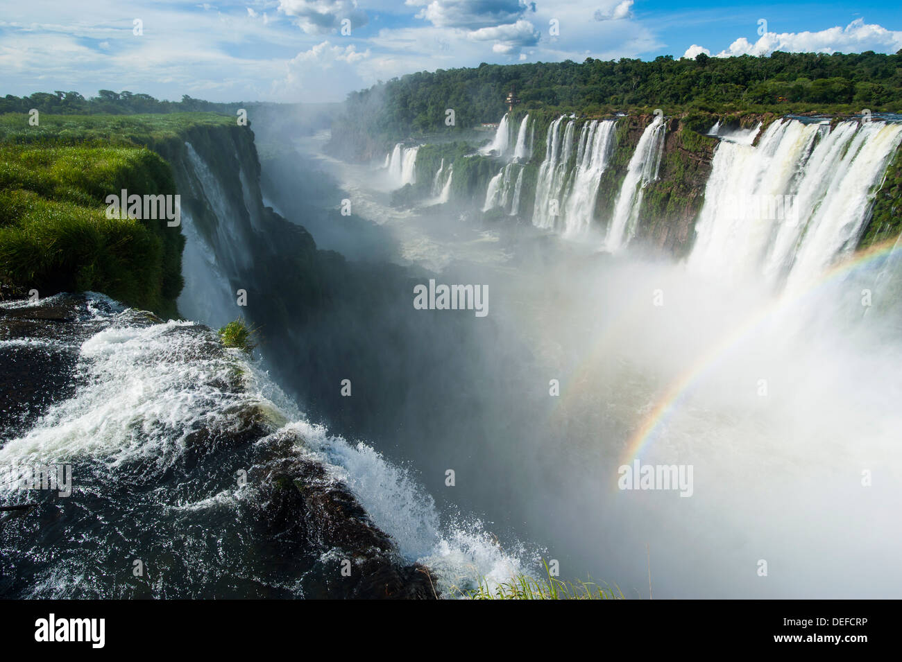 Rainbow over iguazu falls hi-res stock photography and images - Alamy