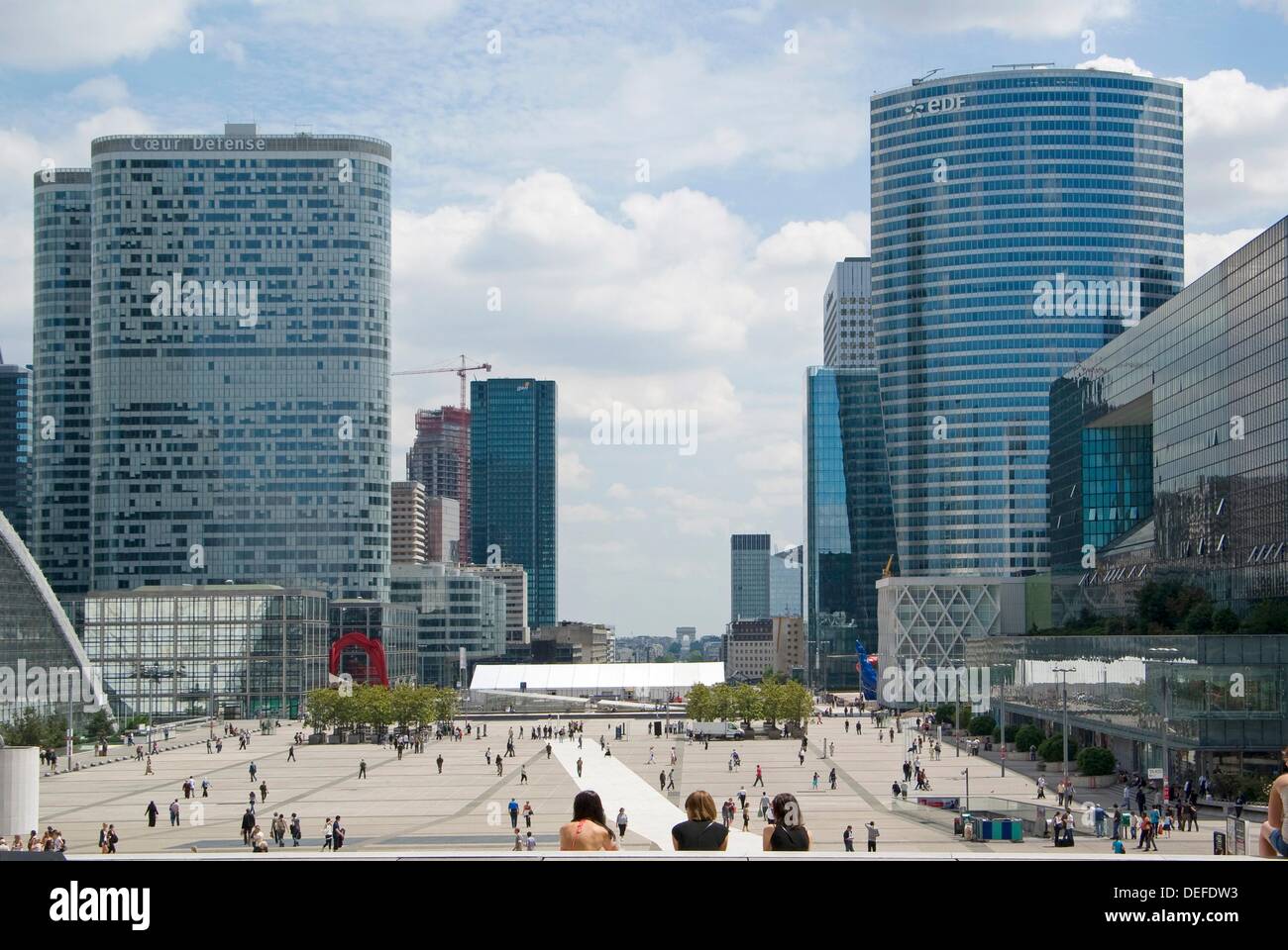 Historical axis of paris hi-res stock photography and images - Alamy