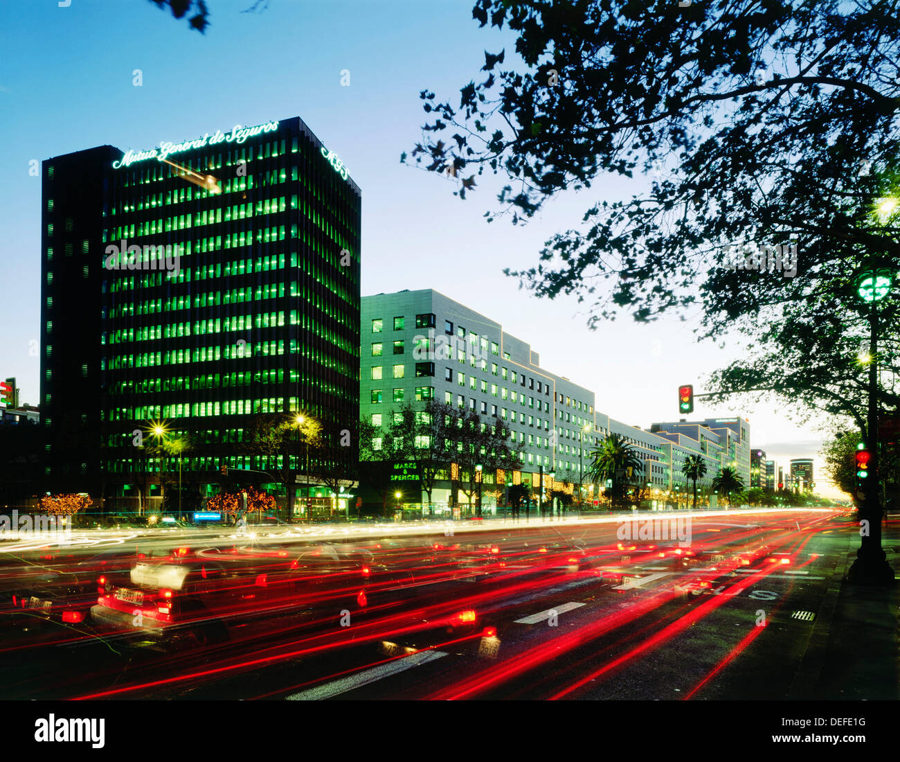 L´Illa Shopping Centre in Diagonal Avenue. Barceona. Spain Stock Photo ...
