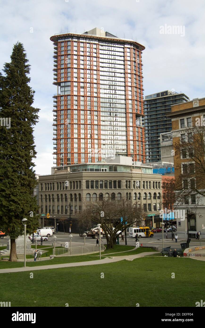 Vancouver woodward building hi-res stock photography and images - Alamy