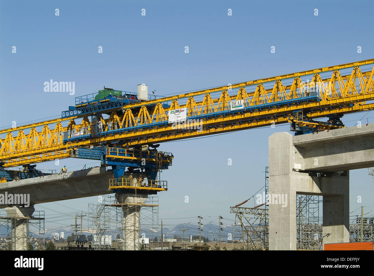 Skytrain Bridge Vancouver Stock Photos & Skytrain Bridge Vancouver ...