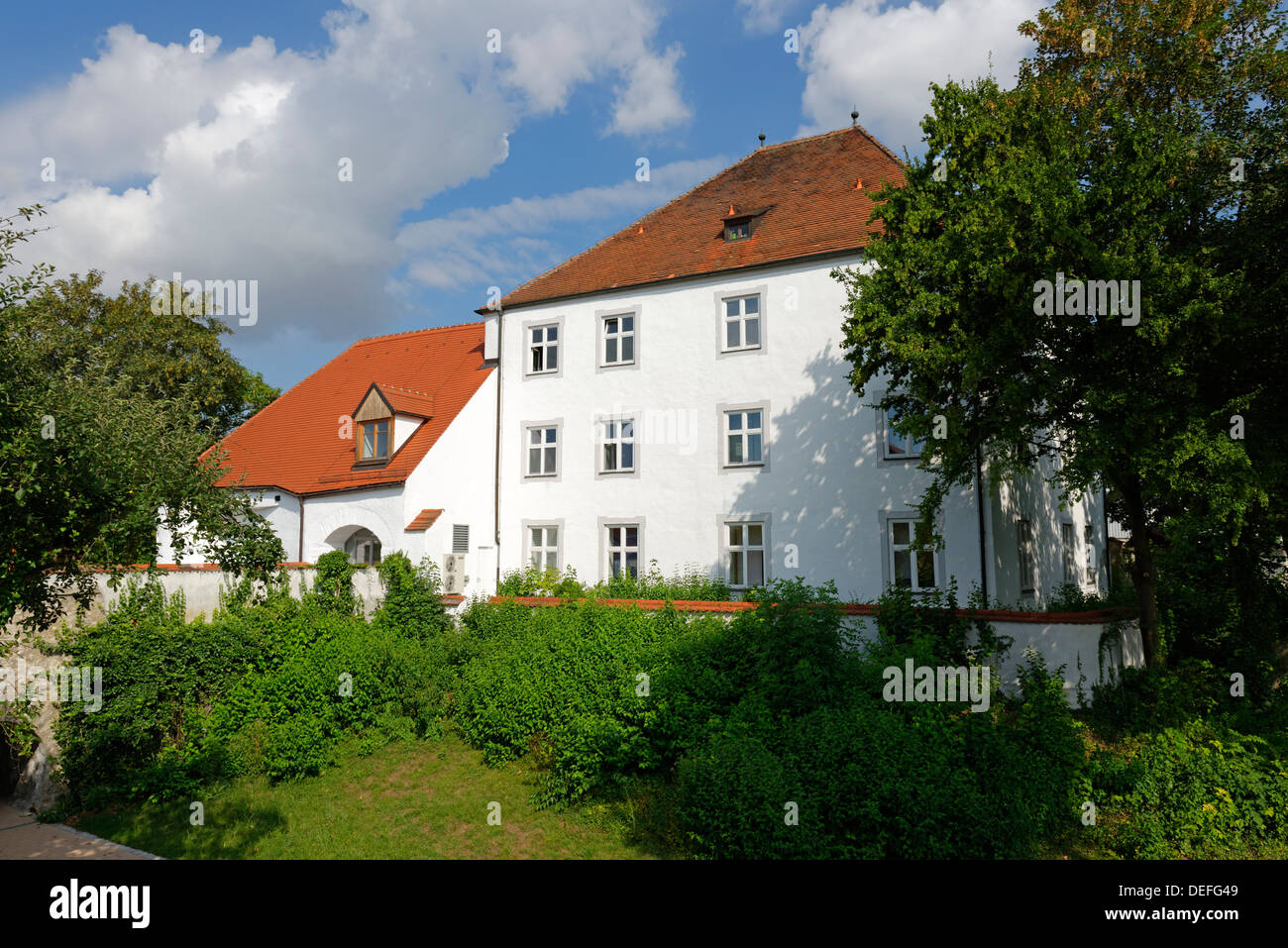 Schloss Koesching castle, Kösching, Upper Bavaria, Bavaria, Germany ...