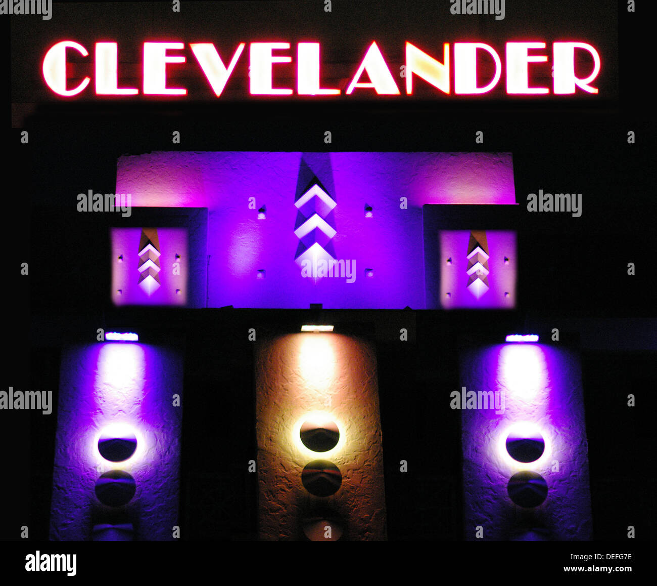 Clevelander miami at night hi-res stock photography and images - Alamy