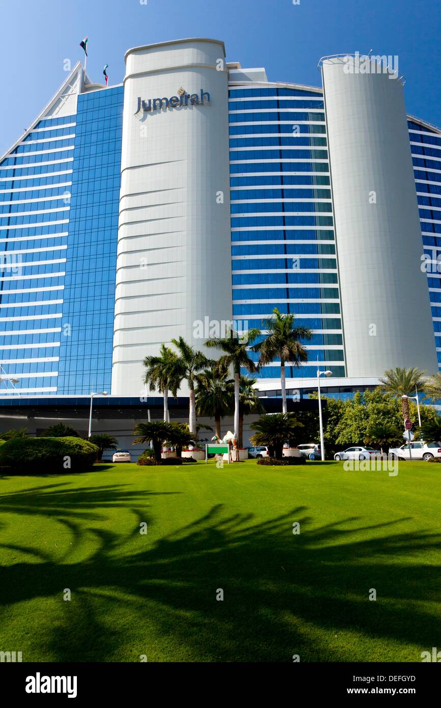 The Jumeirah Beach Resort hotel exterior in Dubai, UAE Stock Photo - Alamy