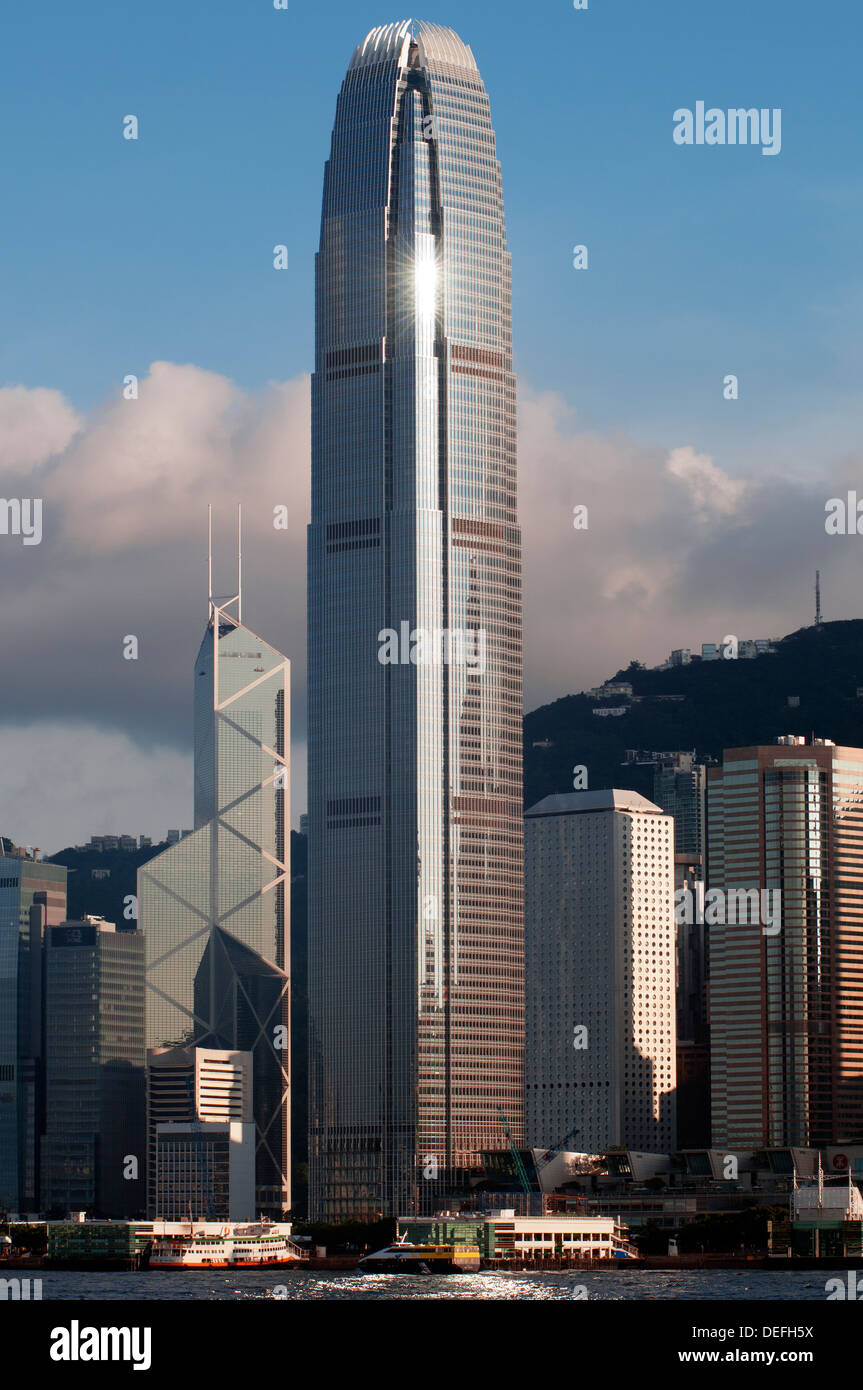 Two International Finance Center, IFC2, Central financial district ...