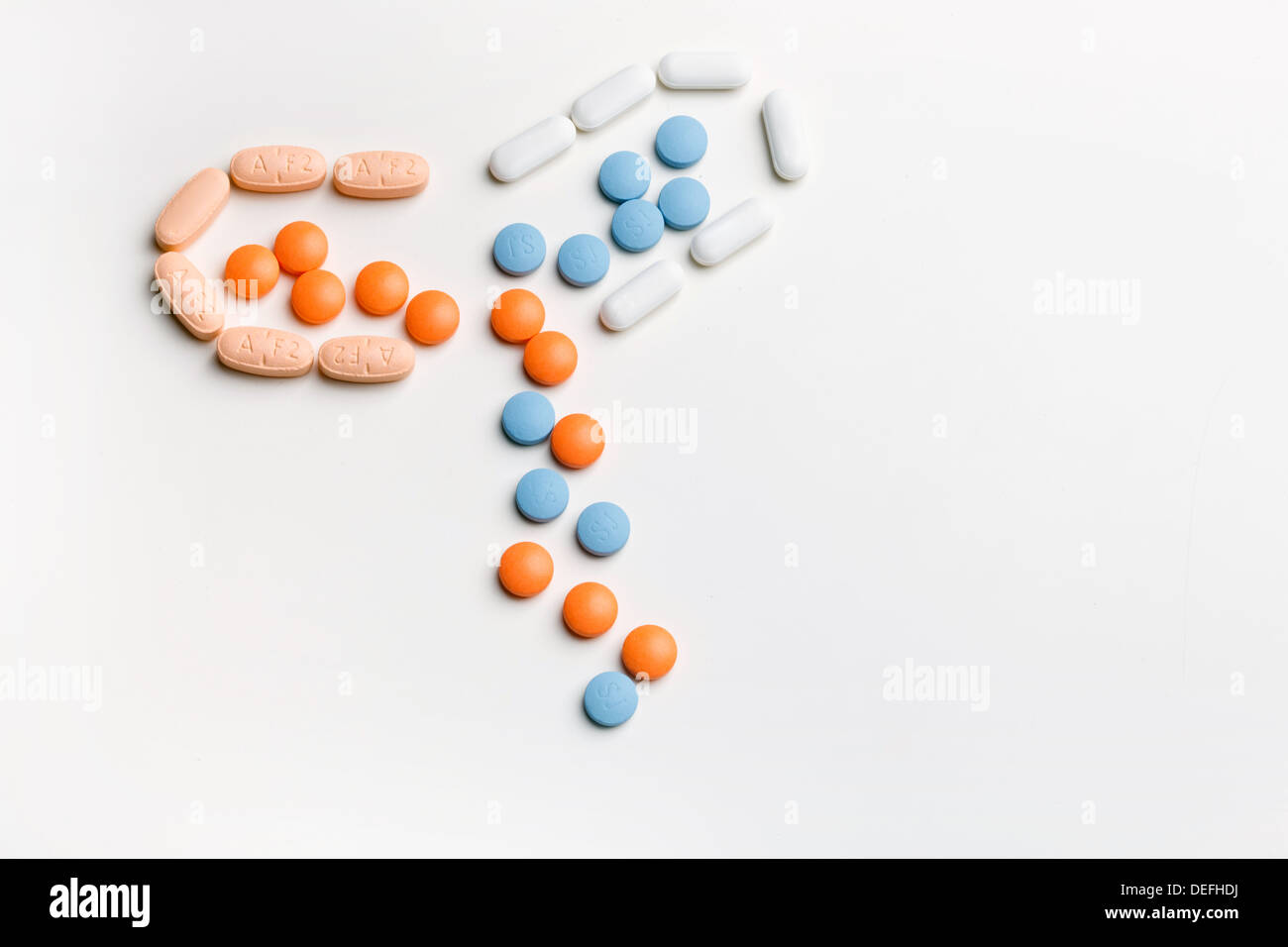 Collection various medical tablets hi-res stock photography and images ...