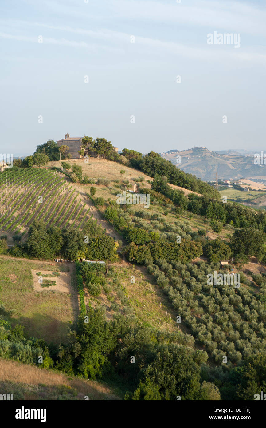 Marche hills in italy hi-res stock photography and images - Alamy