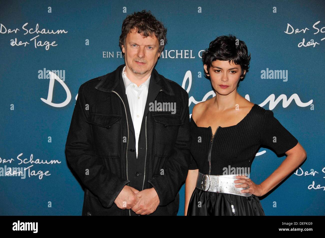 Berlin, Germany. 17th Sep, 2013. French actress Audrey Tautou together ...
