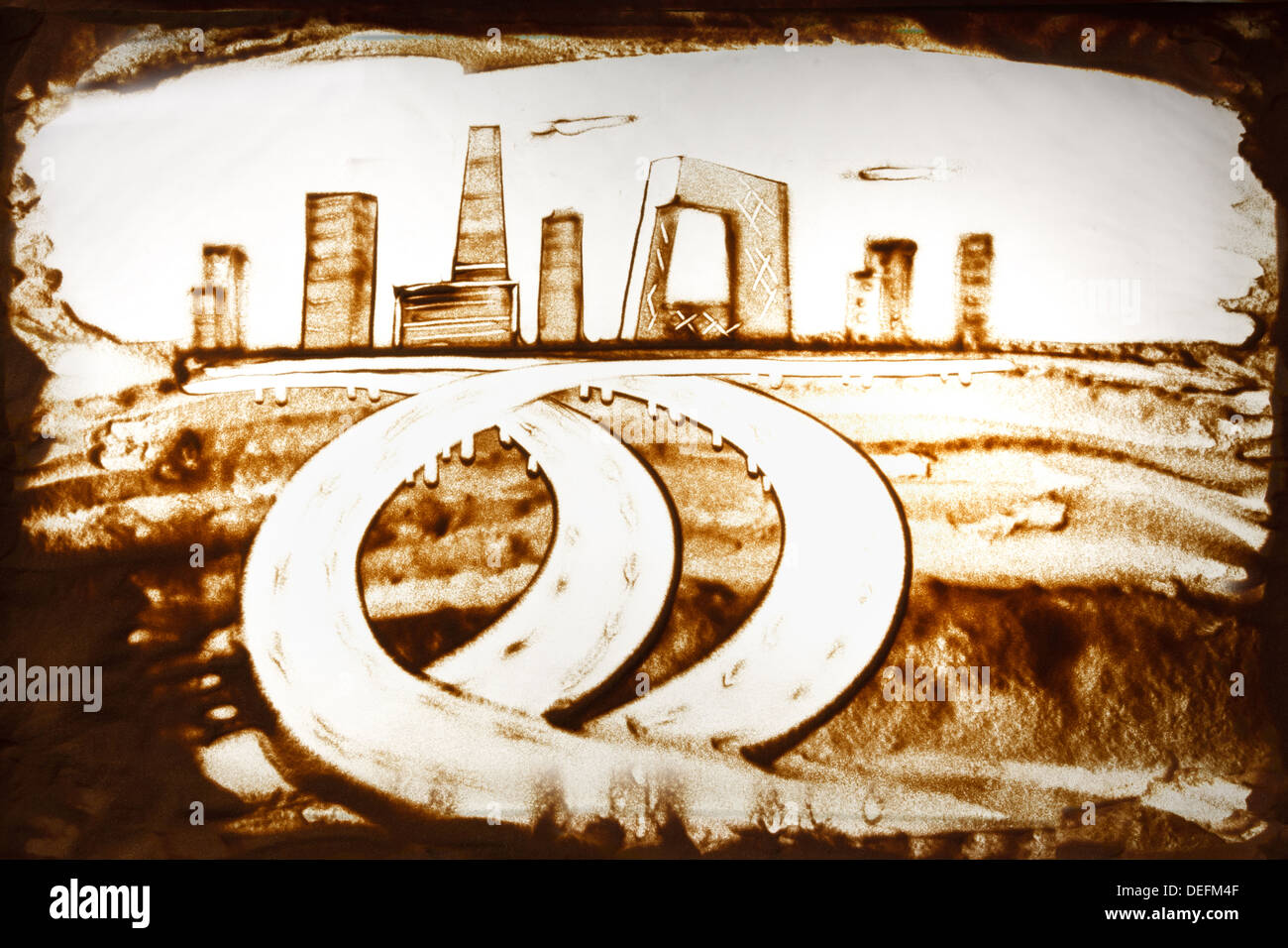 Traditional local painting technique hi-res stock photography and ...