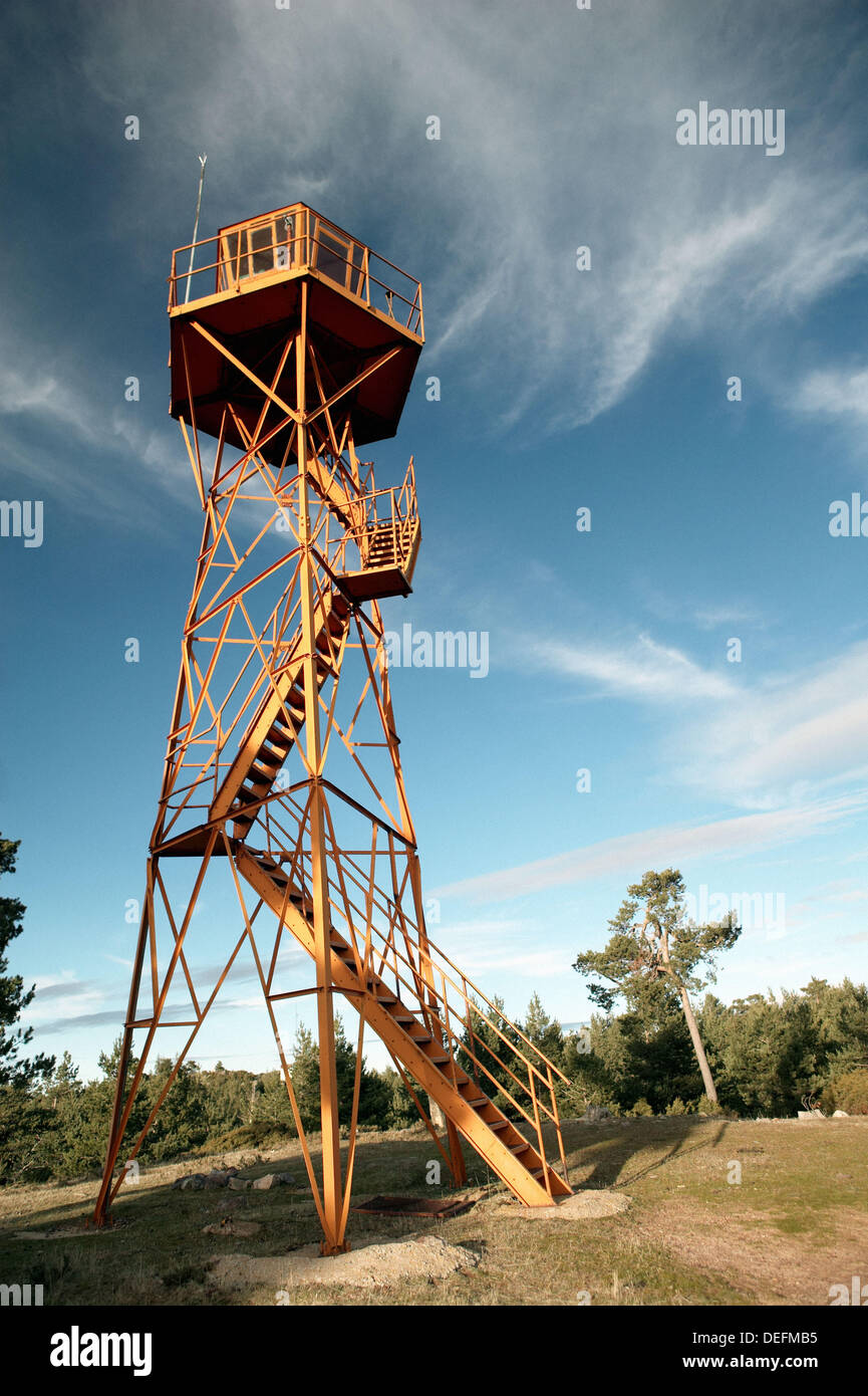 Tower for fire detection hi-res stock photography and images - Alamy