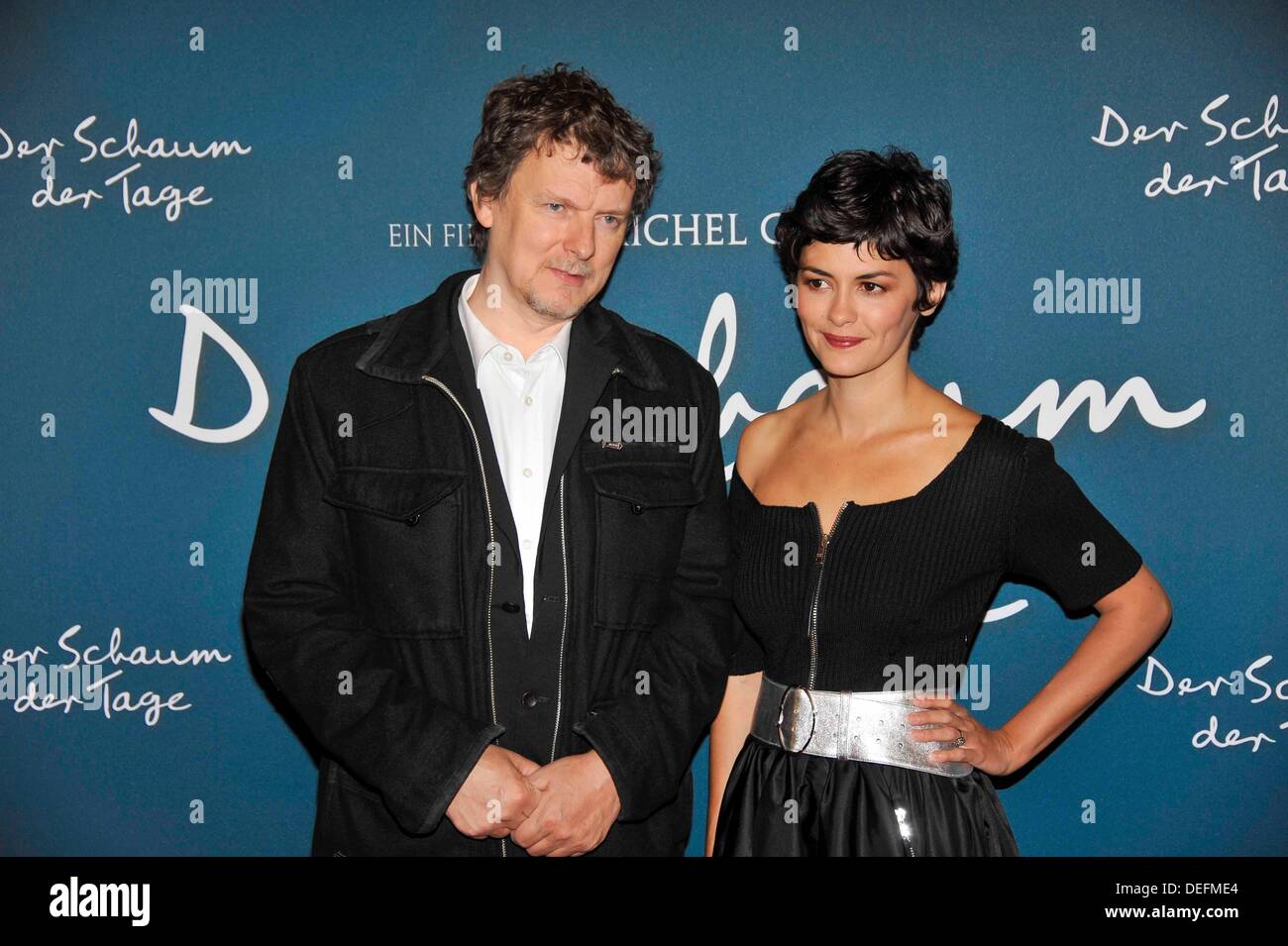 Berlin, Germany. 17th Sep, 2013. French actress Audrey Tautou together ...