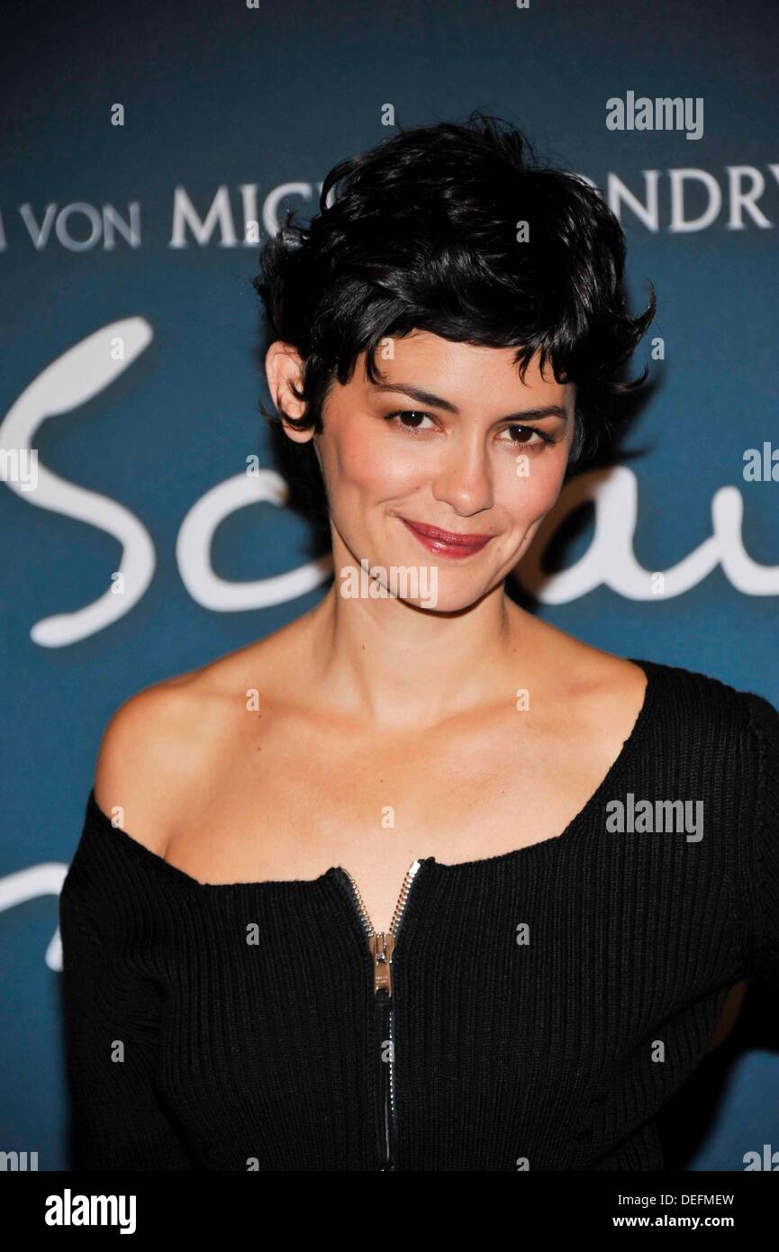 Berlin, Germany. 17th Sep, 2013. French actress Audrey Tautou attends ...