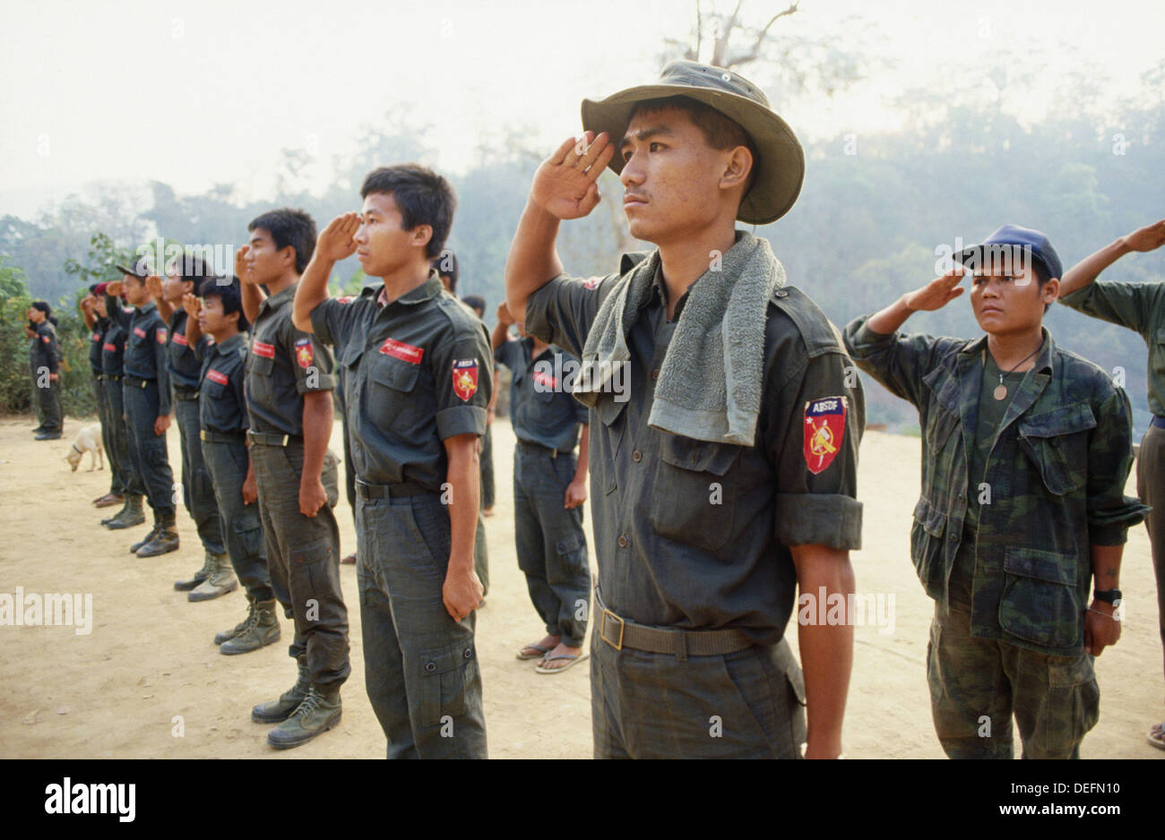 Burma civil war hi-res stock photography and images - Alamy