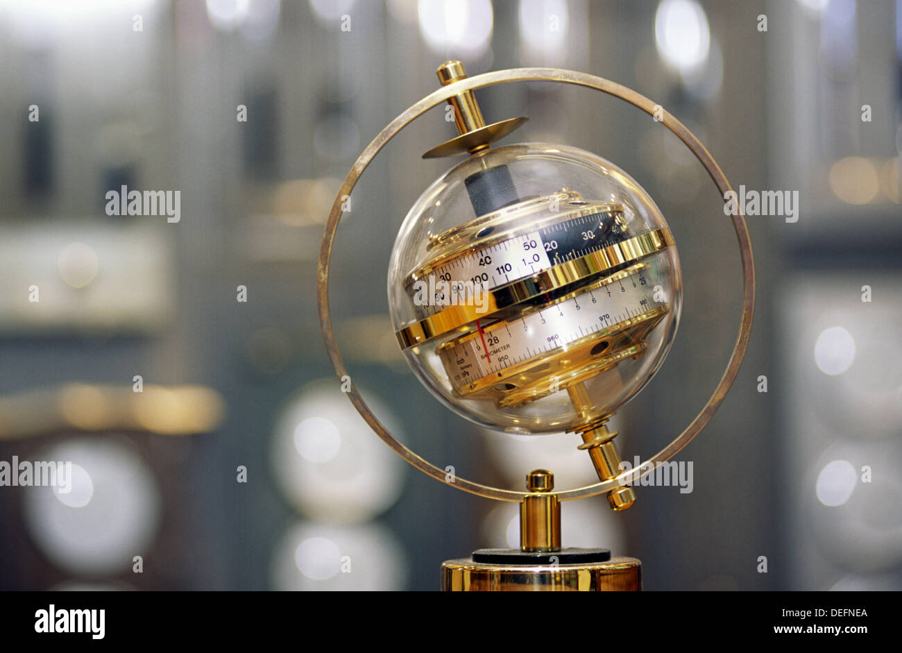 Weather glass barometer hi-res stock photography and images - Alamy