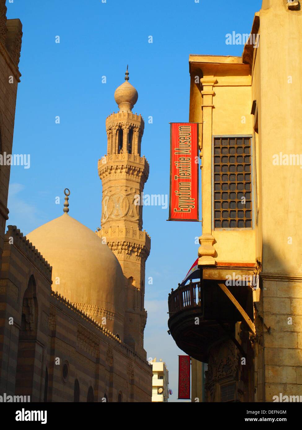 Mosque barquq minaret dome hi-res stock photography and images - Alamy
