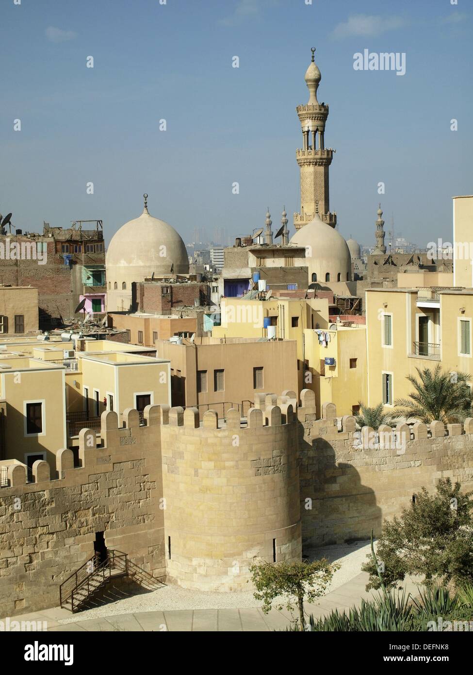 Muralla Fatimí, El Cairo, Egipto Stock Photo - Alamy