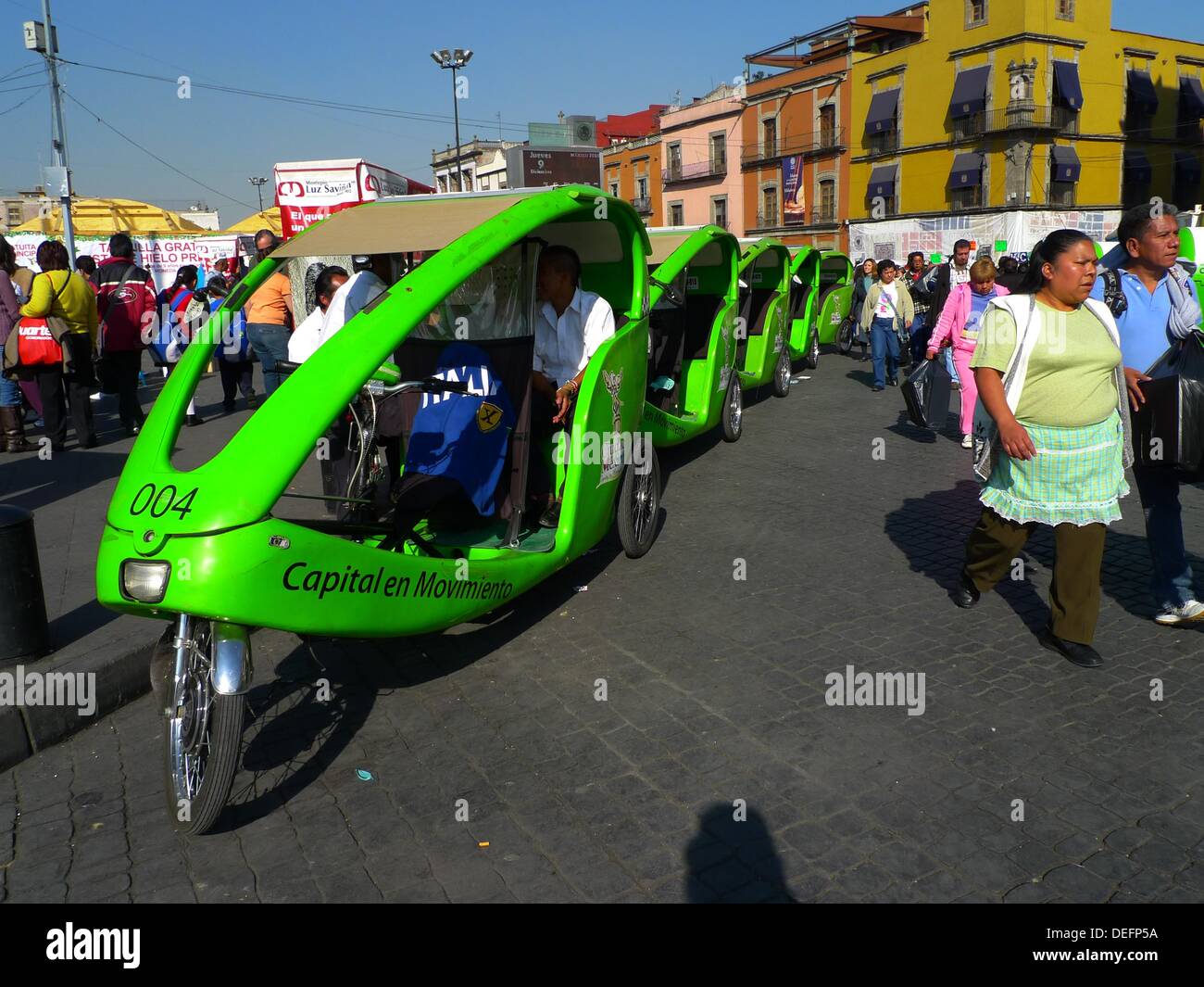 Mexico taxi bicycle hi-res stock photography and images - Alamy