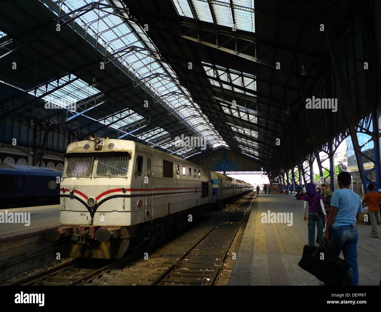 Train station alexandria egypt hi-res stock photography and images - Alamy