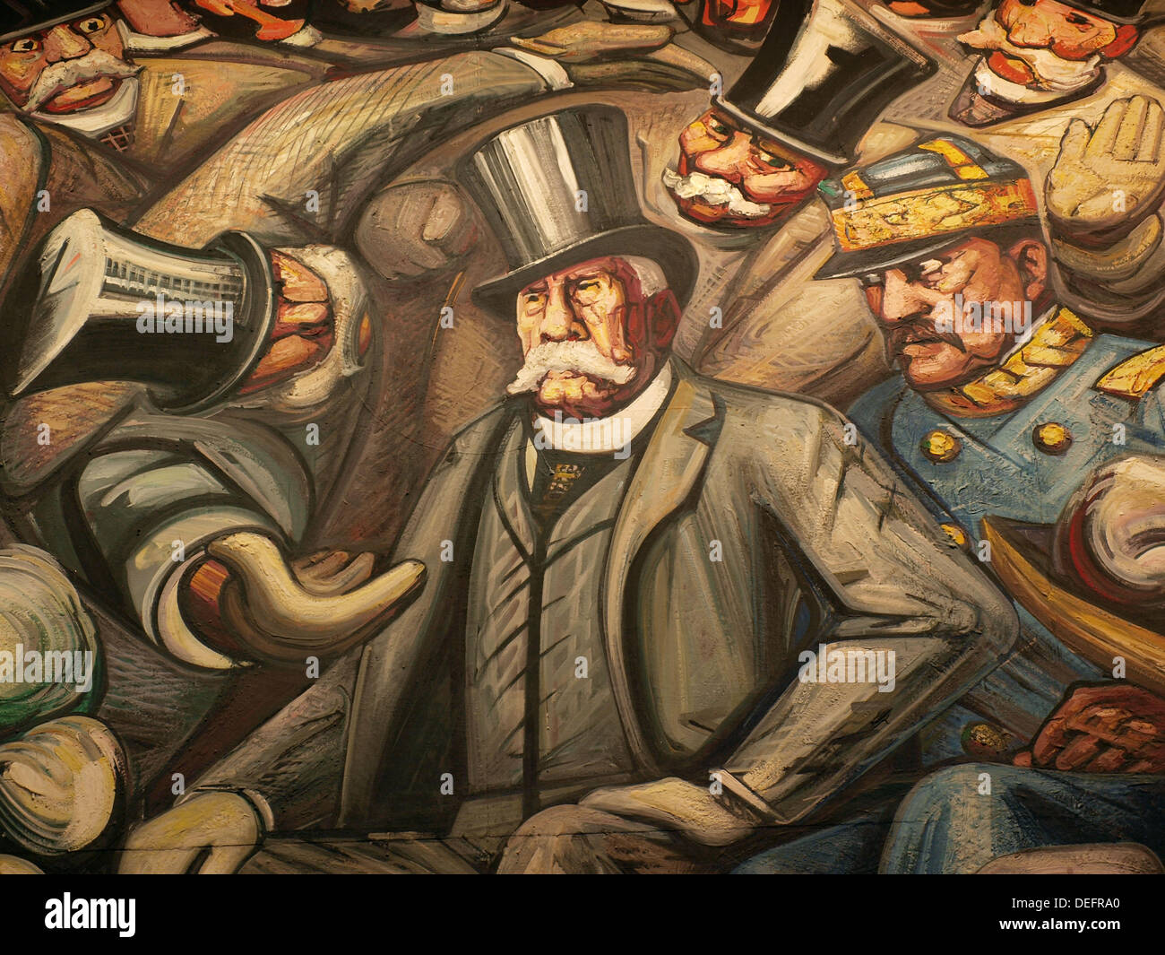 Castillo de chapultepec mural hi-res stock photography and images - Alamy