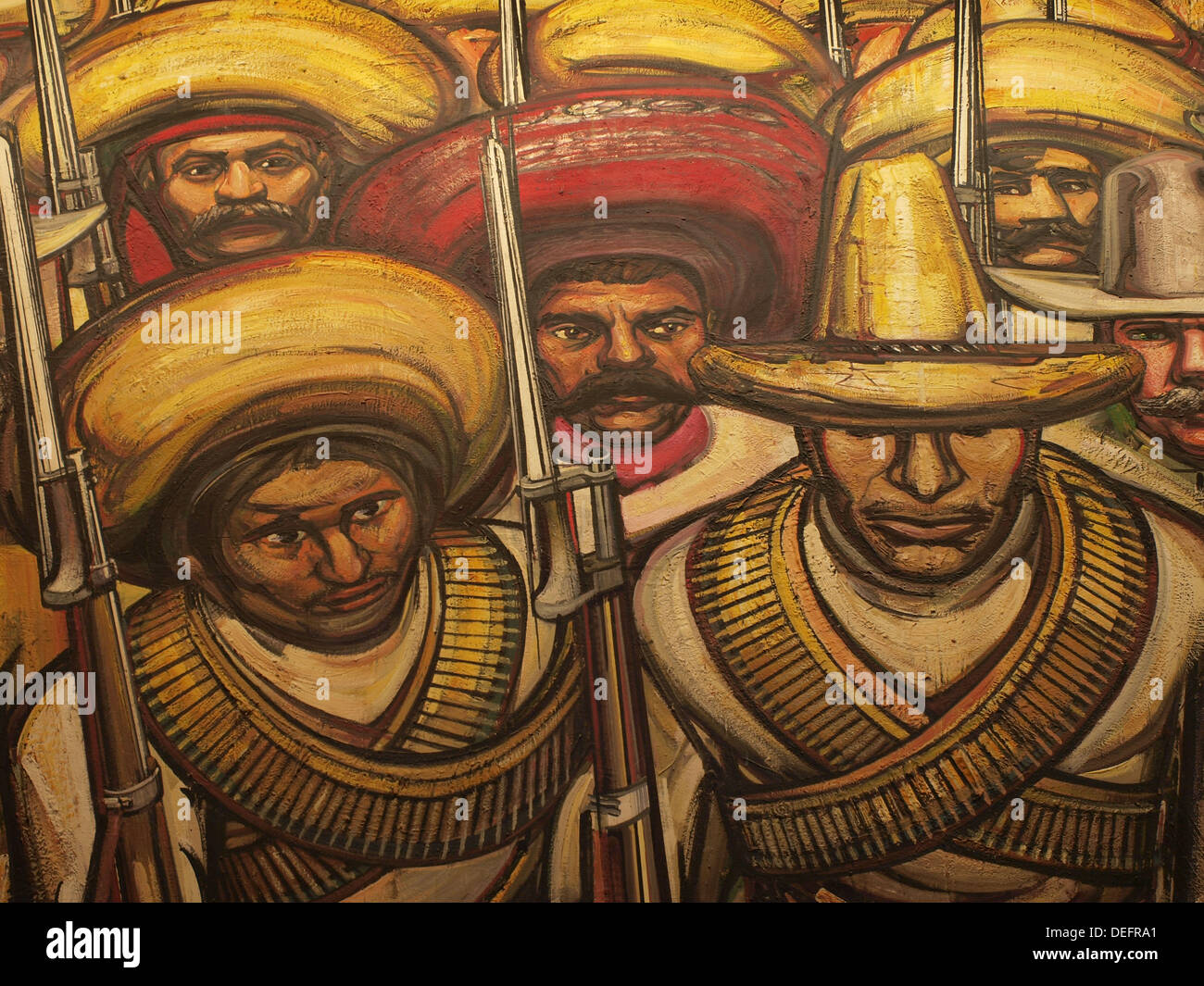Castillo de chapultepec mural hi-res stock photography and images - Alamy