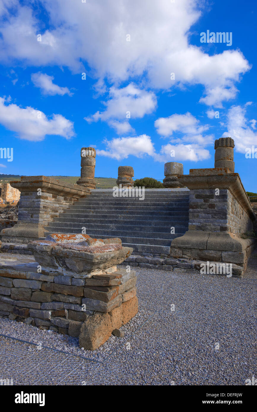 Bolonia, Baelo Claudia, Archaeological site , old roman city , Strait ...