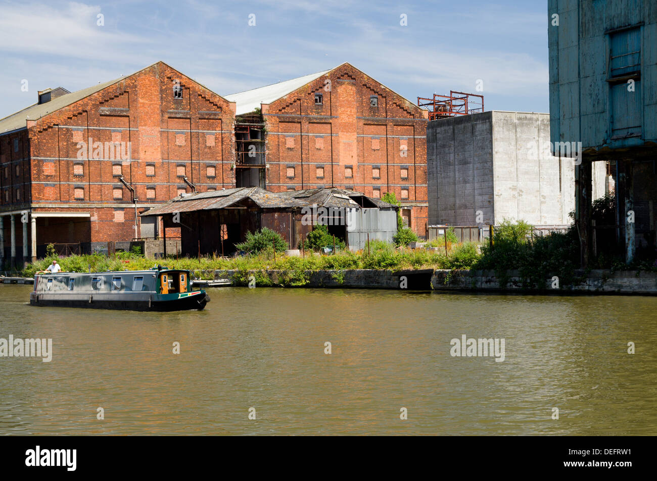 Gloucester and Sharpness Canal, Gloucester, England Stock Photo - Alamy