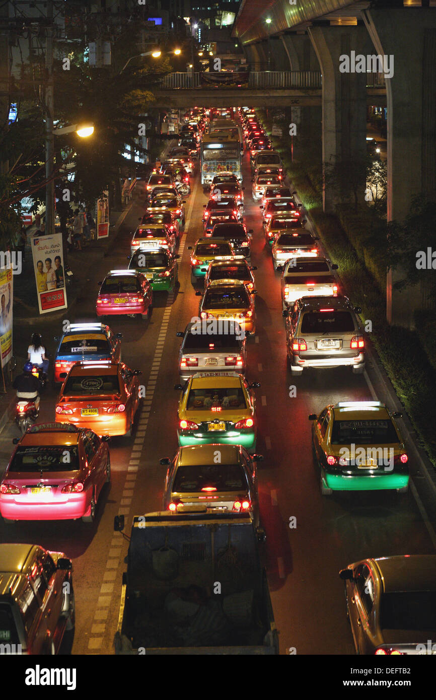 Traffic Jam At Night High Resolution Stock Photography and Images - Alamy