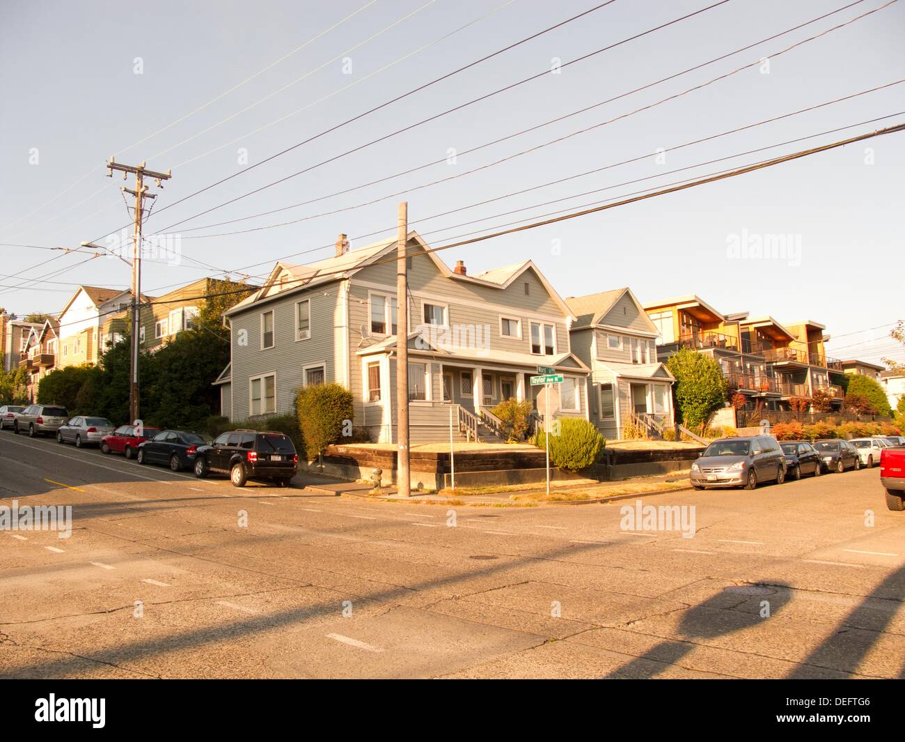 Neighborhood Street Corner