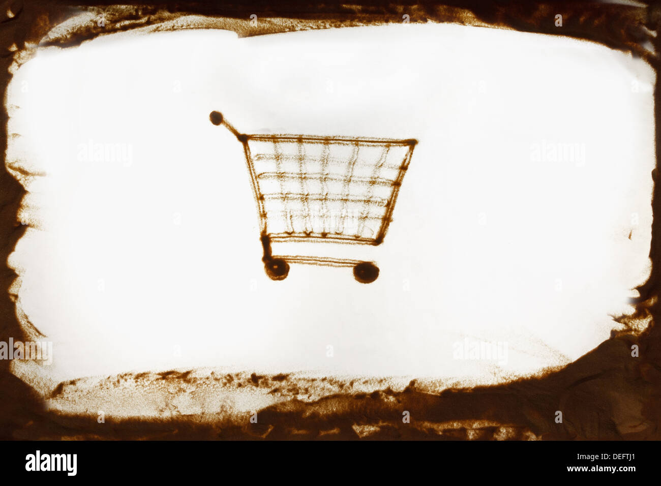 Line painting cart hi-res stock photography and images - Alamy