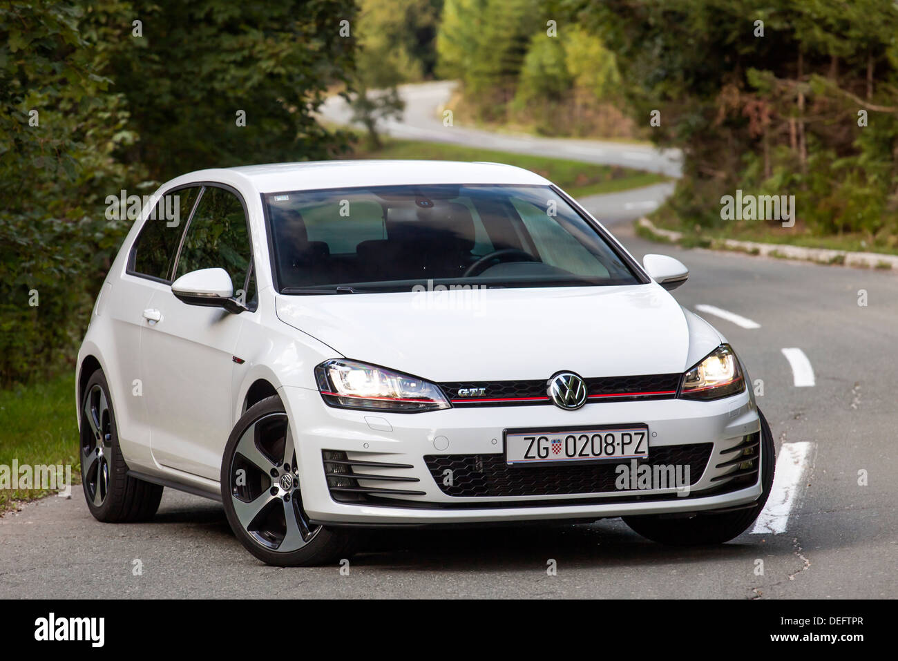 Volkswagen Golf VII GTI Performance Stock Photo - Alamy