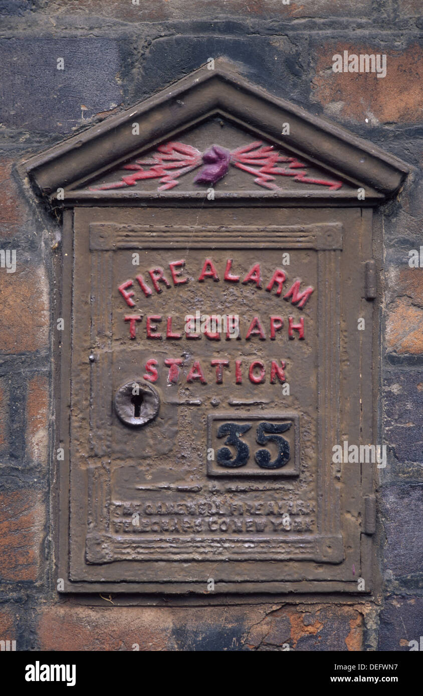 Gamewell Fire Alarm Box High Resolution Stock Photography and Images ...