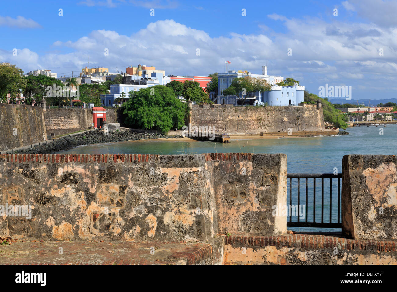 City Walls in Old San Juan, Puerto Rico, West Indies, Caribbean ...