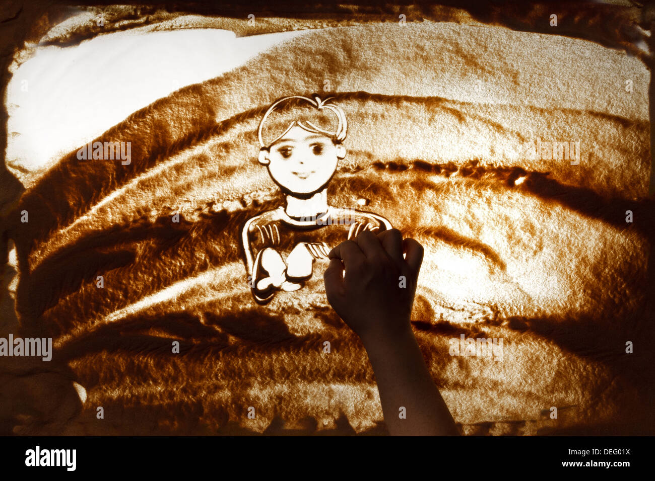 Hand made sandcastle hi-res stock photography and images - Alamy