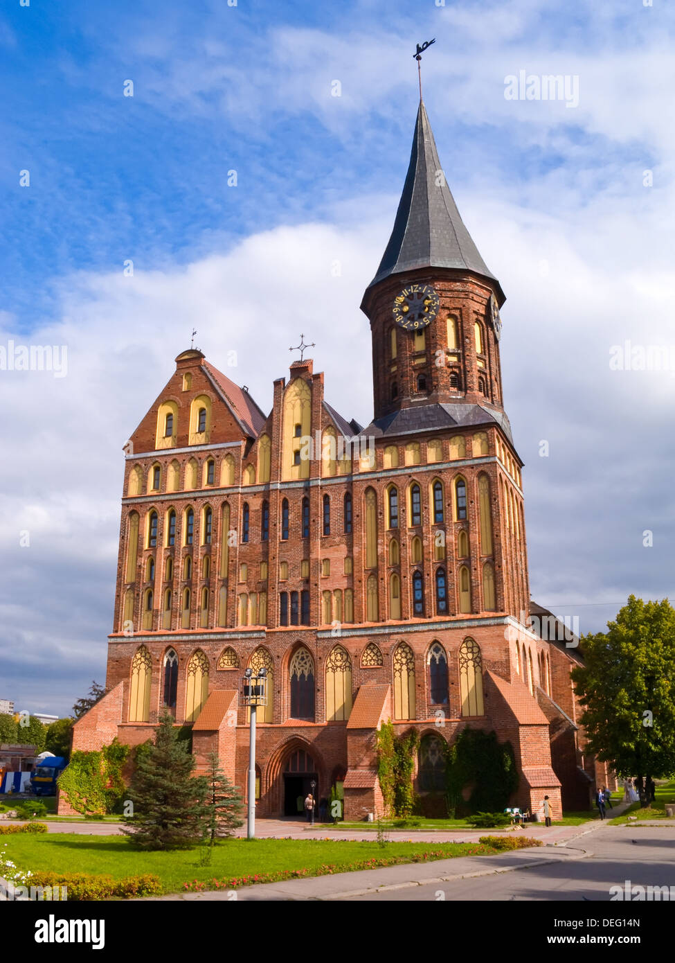 Cathedral on Kant's Island, Kaliningrad (Konigsberg), Russia, Europe ...