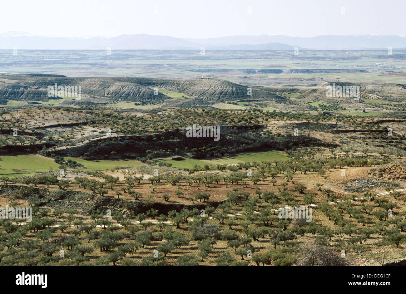Landscape in la alcarria spain hi-res stock photography and images - Alamy