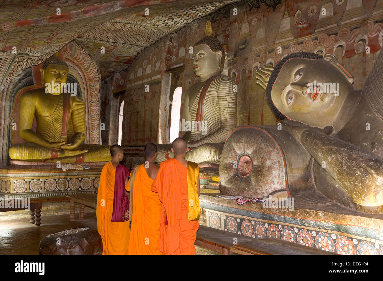 Maharaja Viharaya Cave (Temple of the King), Golden Temple, Cave Temples, UNESCO World Heritage ...