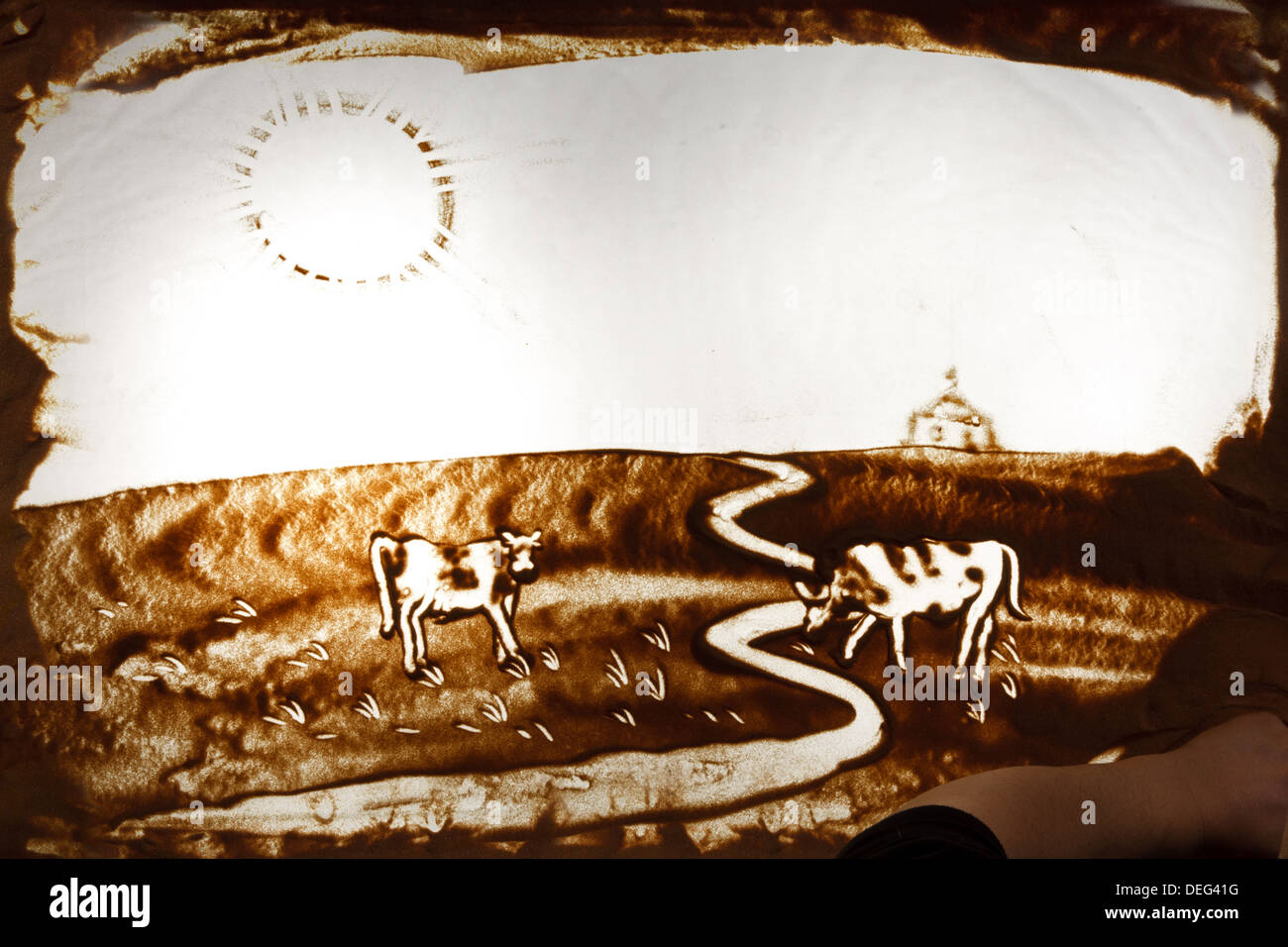 Hand made sandcastle hi-res stock photography and images - Alamy