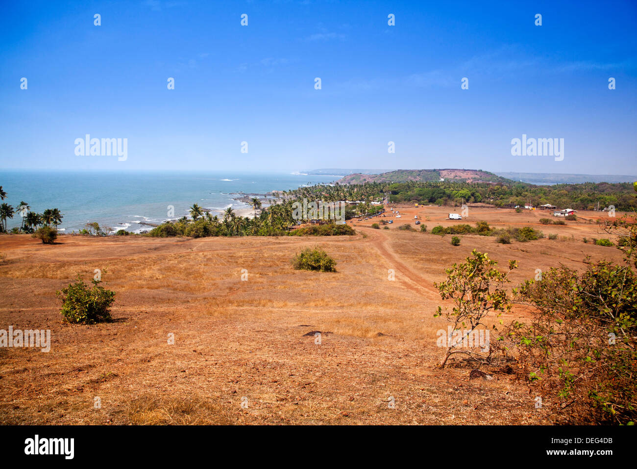 Beach, Vagator, Bardez, North Goa, Goa, India Stock Photo - Alamy