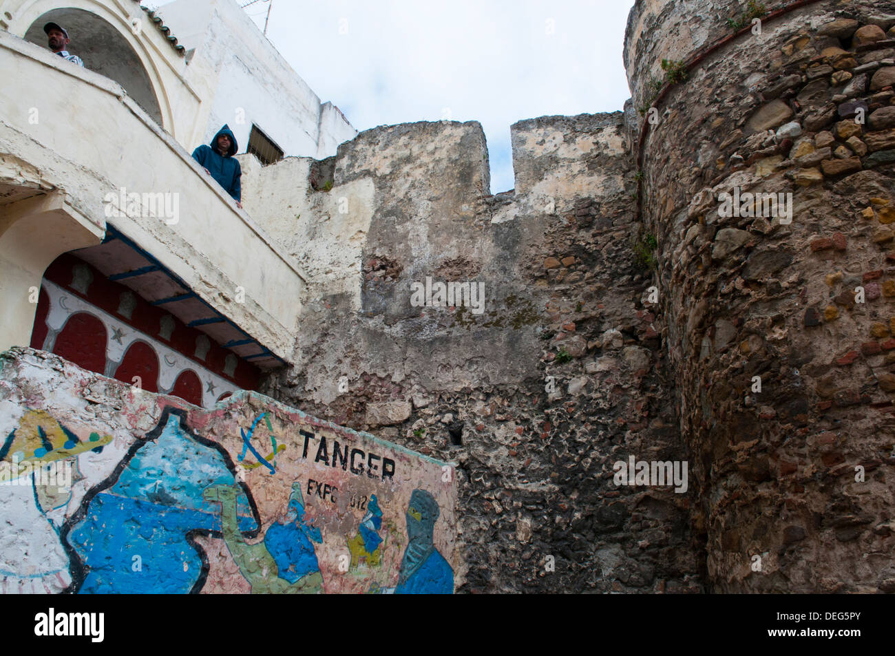 Kasbah, Tangier, Morocco, North Africa Stock Photo - Alamy