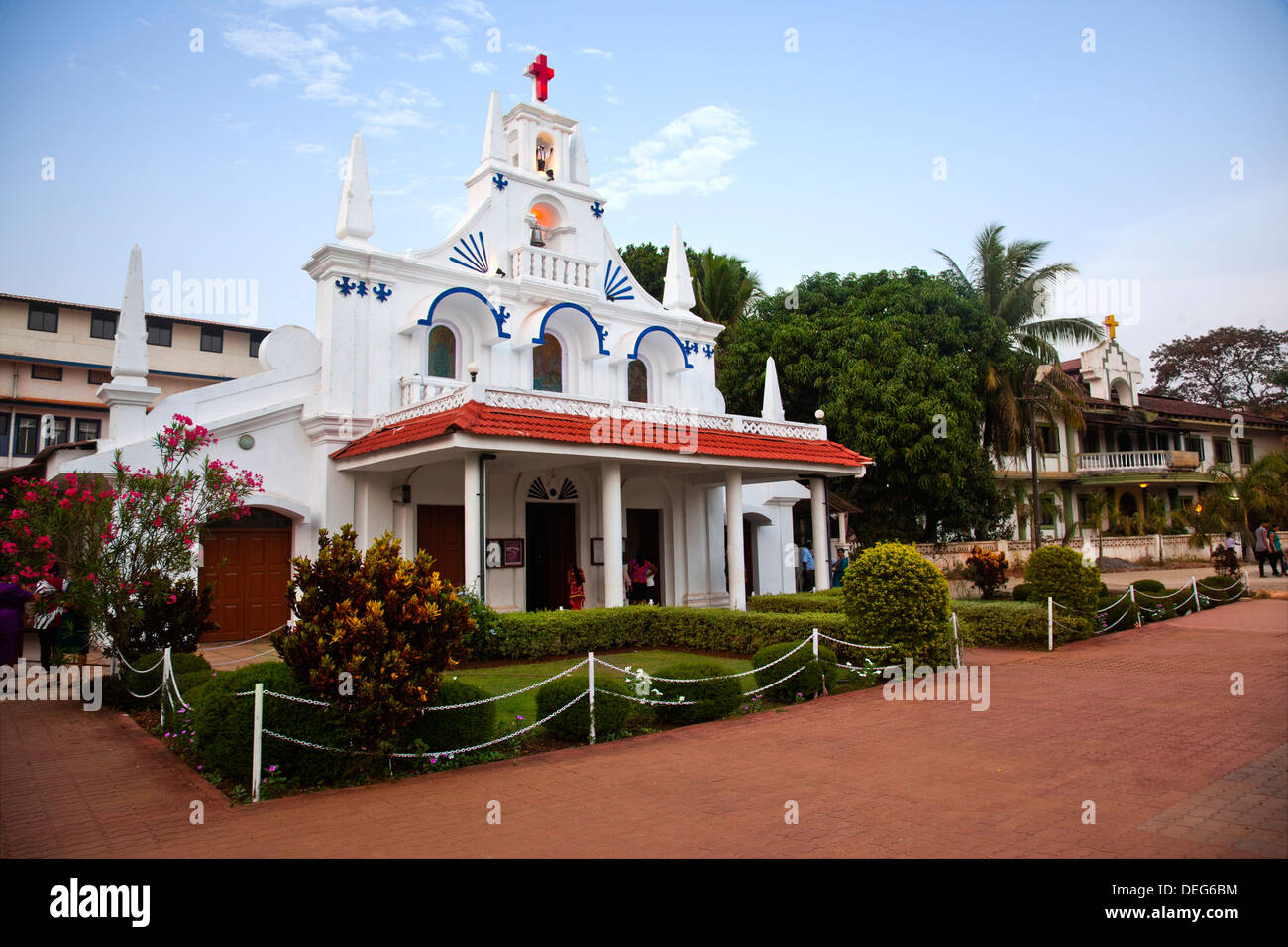 Facade of a church, Church And Convent Of St Francis Of Assisi, Mapusa ...