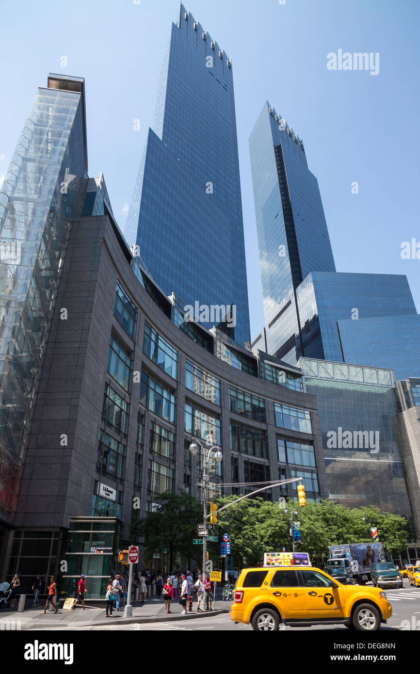 Time Warner Center at Columbus Circle, NYC Stock Photo - Alamy